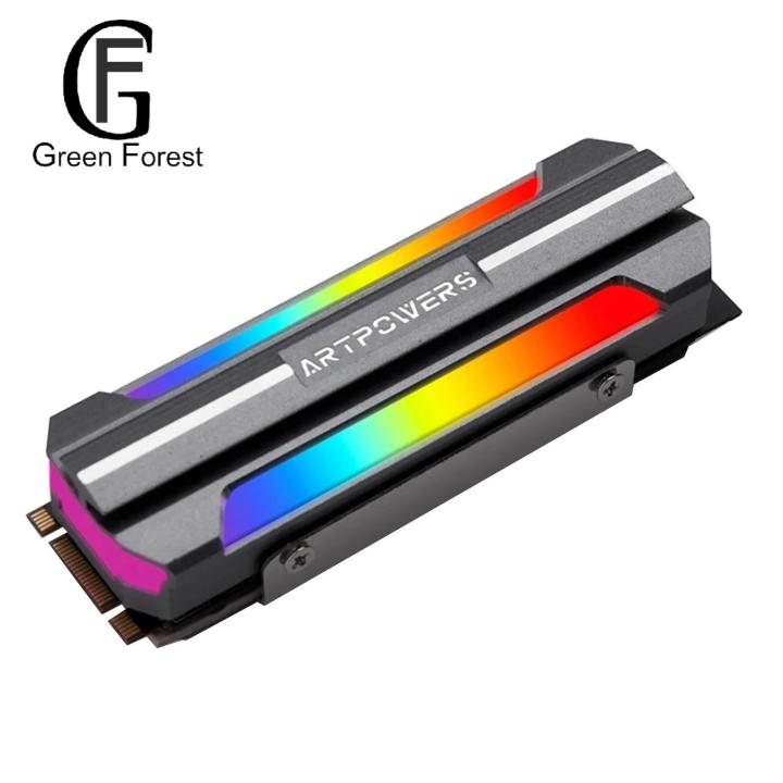 Desktop Ssd Cooler Rgb M.2 Ssd Heatsink Cooler for Nvme Solid State ...