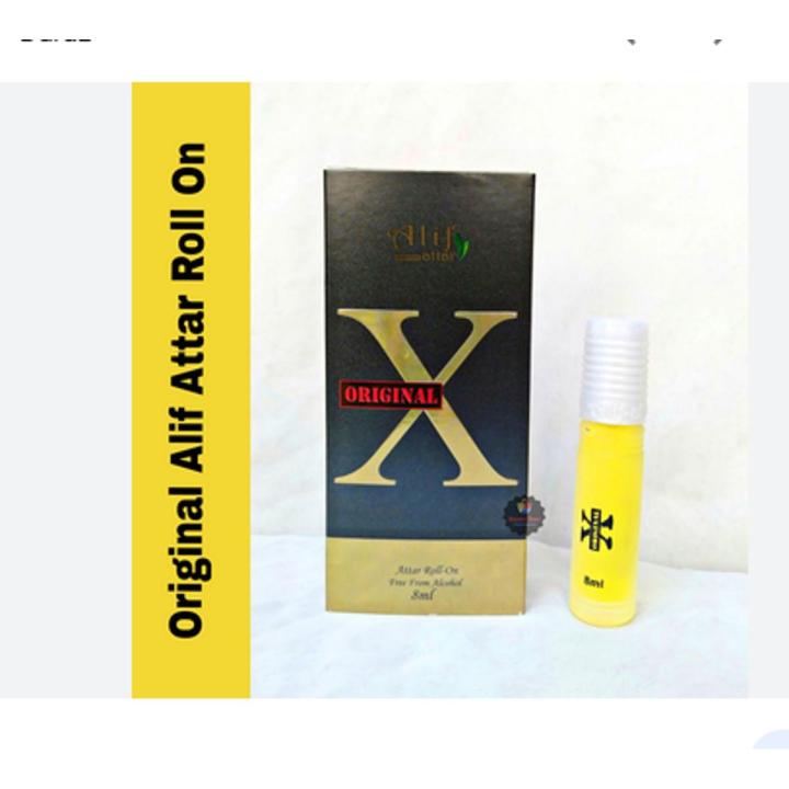 Alif X Attar For Men Long Lasting Roll On Non Alcoholic Perfume (হালাল ...