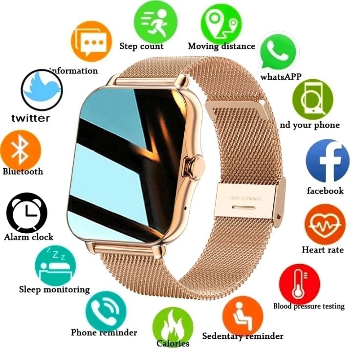 GT20 Smart Watch Bluetooth Calling Touch Display Double Strip | Daraz ...