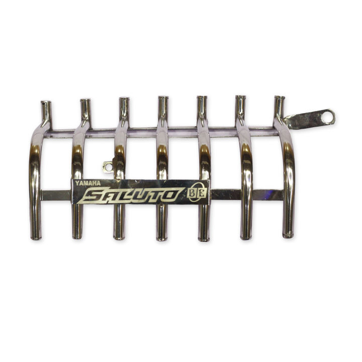 Silencer Pipe|| Silencer Guard|| Silencer Protector SS Khacha for Yamaha Saluto 125 Bike | Daraz ...