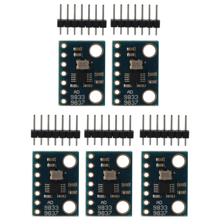 5Pcs AD9833 Programmable Microprocessors Serial Interface Sine Square ...