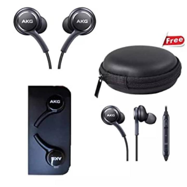 Akg Earphone With Pouch Samsung Headphone | Daraz.com.bd