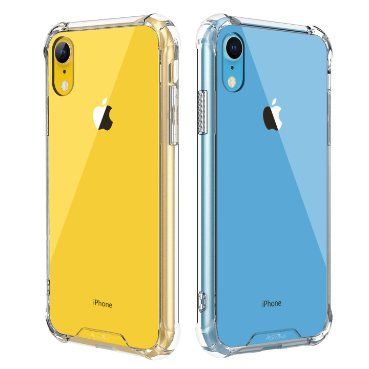 For iPhone XR Premium Silicone Case Crystal Clear Soft TPU Ultra-Thin ...
