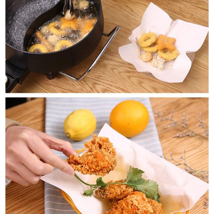 Food Wrapping & Oil Absorption Paper 50 Pcs | Daraz.com.bd