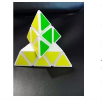 3 Stage Pyramid Rubiks Magic Cube,Magic Speed Cube Twist Puzzle Speed ...