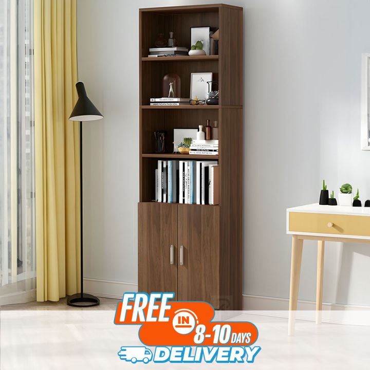 RK Modern Library Book Shelf Standing Display Shelve Rack Engineered ...