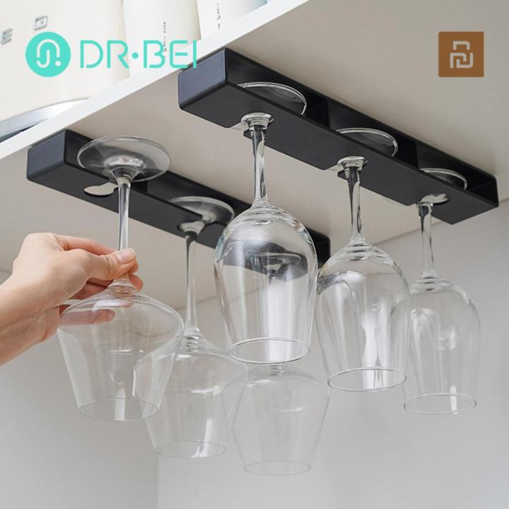 DR BEI Goblet Display Stand No Punching Universal Goblet Storage Holder ...