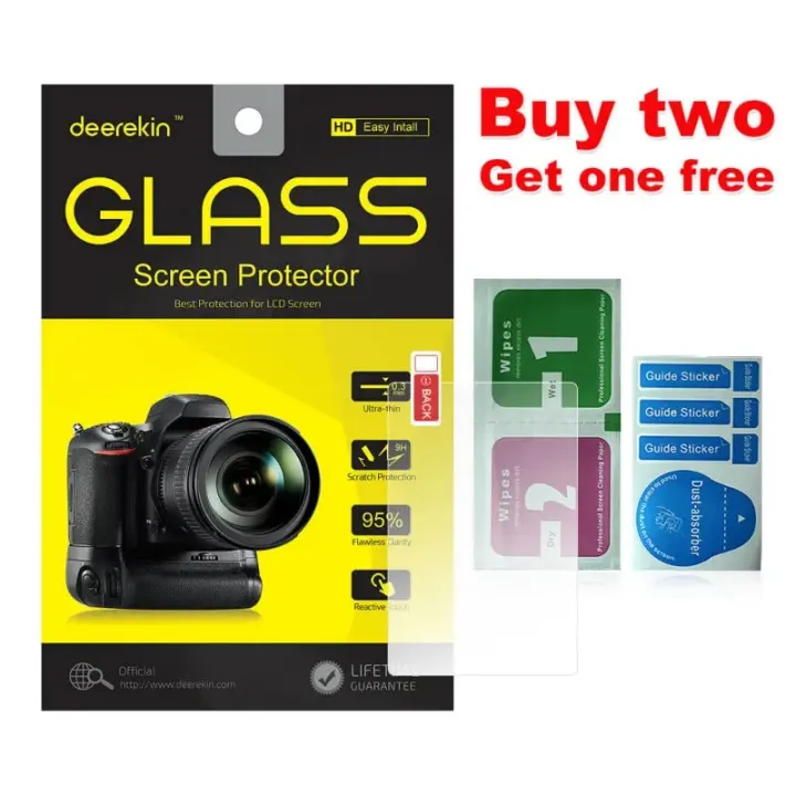 【3C VictoryEagle】Deerekin Tempered Glass LCD Screen w/ Top Film for ...