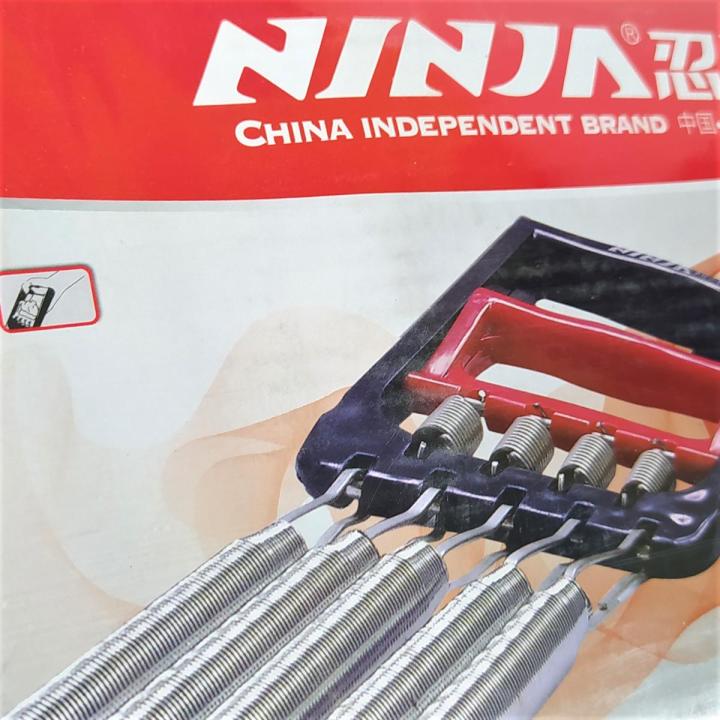 NINJA Stainless steel spring Pull Exerciser 2 in 1 | Daraz.com.bd