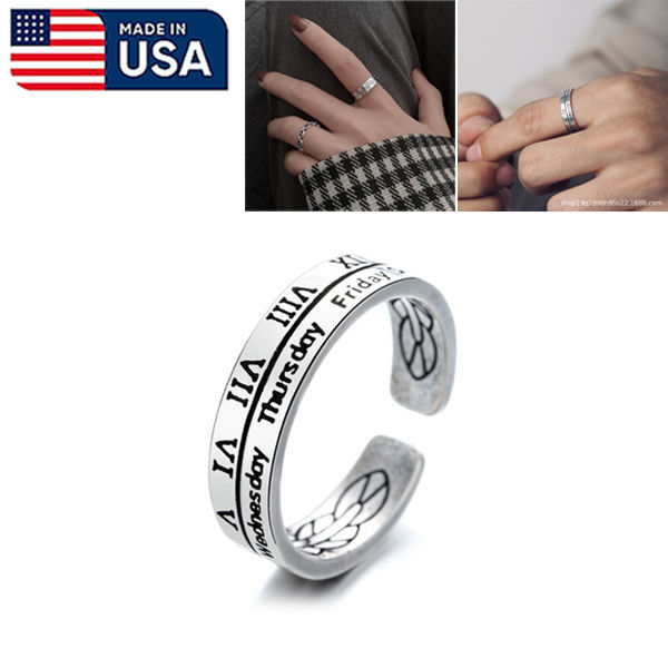 American Popular Greek Letter Adjustable Finger Ring Factory Direct ...
