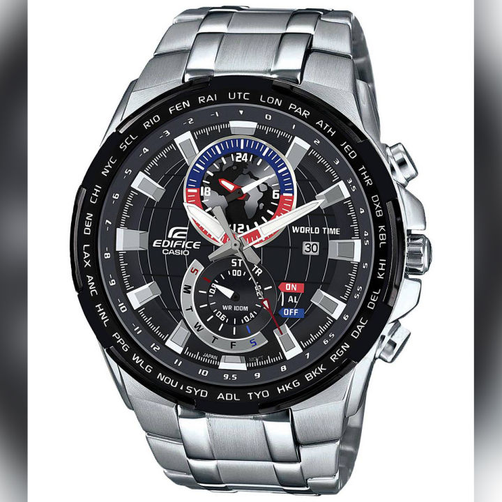 Casio Edifice EFR-550D-1AVUDF Analog Wrist Watch For Men - Silver ...