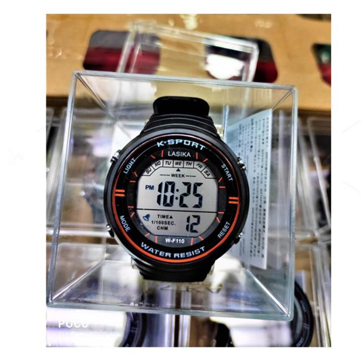 NEW LASIKA W-F110 100% Water Resistance/ Waterproof Silicon Digital ...