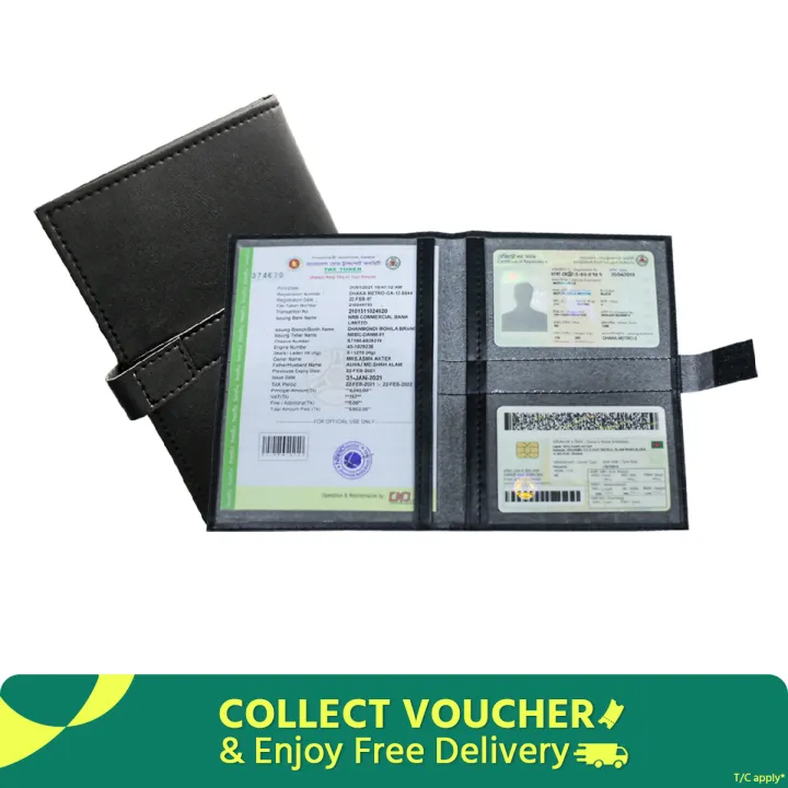 Car + Motorcycle Document Holder pouch Bag | Daraz.com.bd
