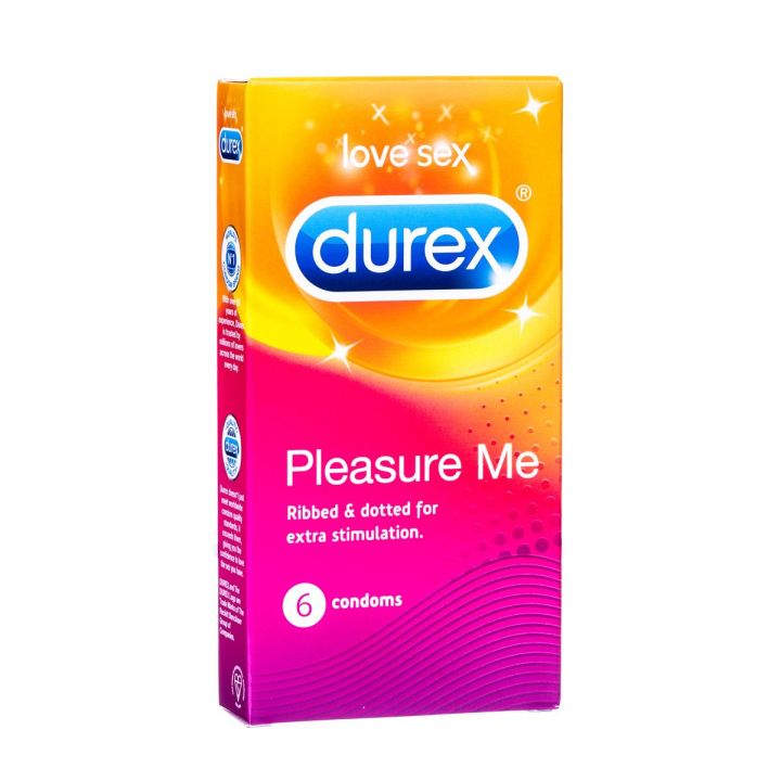 Durex - Pleasure Me Full Box Condom - 6 Packs - 6x3 = 6pcs | Daraz.com.bd