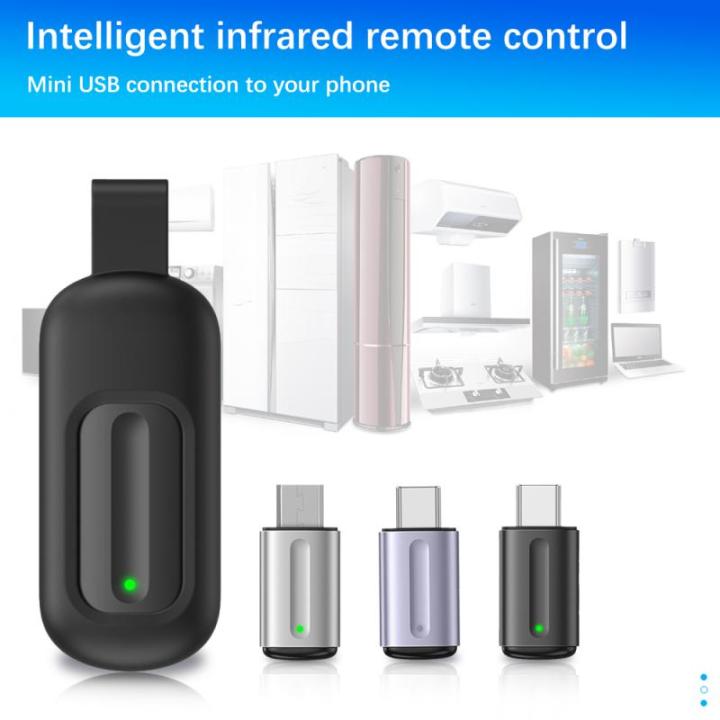 Universal Remote Smartphone IR Controller Adapter Infrared Blaster ...
