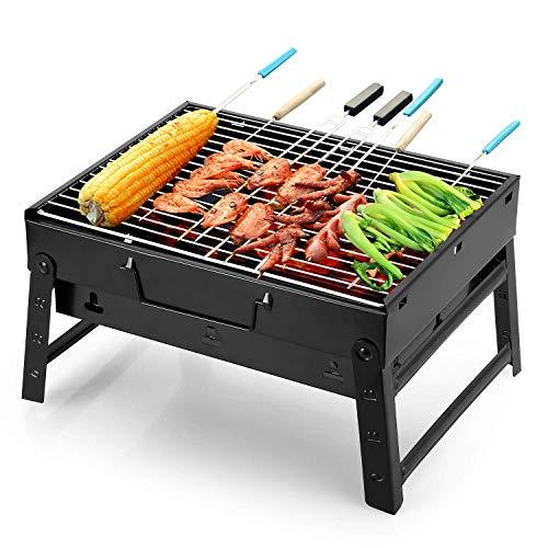 Portable Barbecue Machine BBQ - Black | Daraz.com.bd