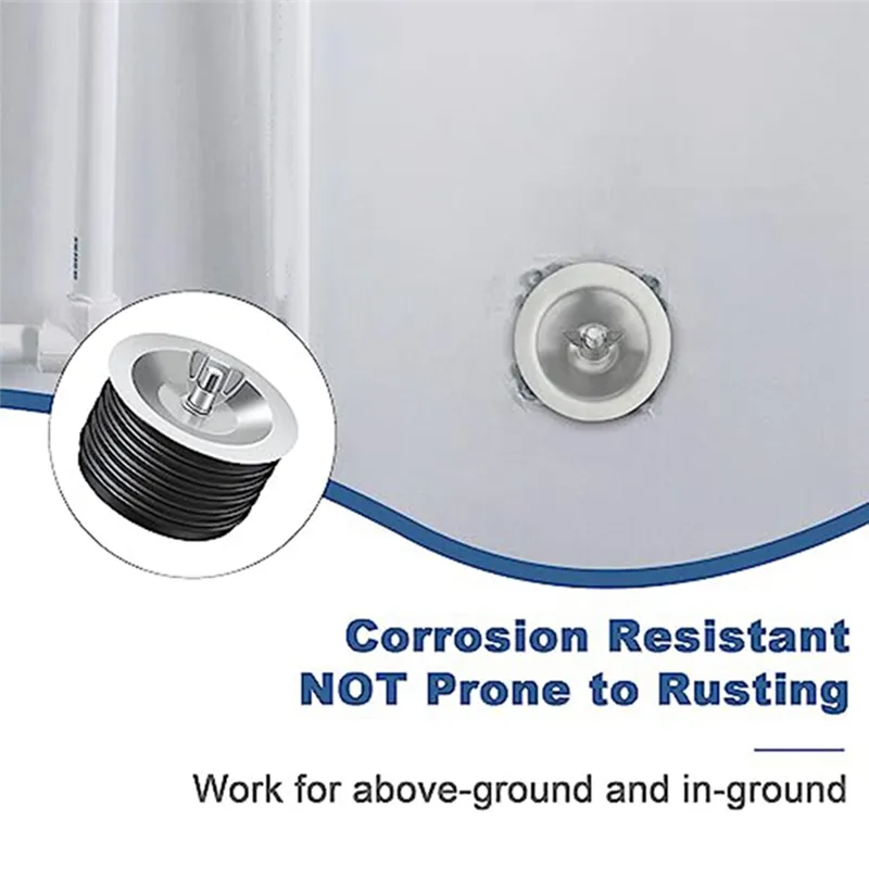 4 Inch Drain Cleaning Cover Utility Expansion Pipe Plug Sewer Pipe Plug ...