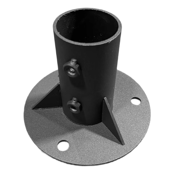 Chain Link Fence Pole Floor Flange Metal Chain Link Fence Mailbox ...