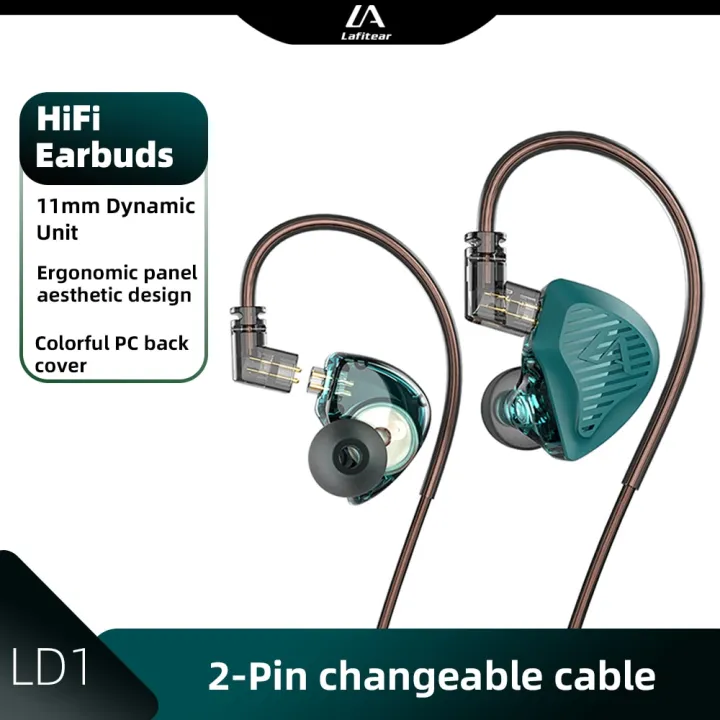 Lafitear LD1 In Ear Earphone Dynamic Surround Sound Stereo Headphone ...