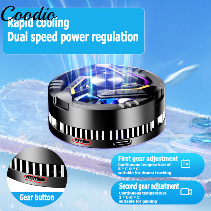 Coodio GT28 Magnetic Phone Game Cooler Portable Phone Semiconductor ...