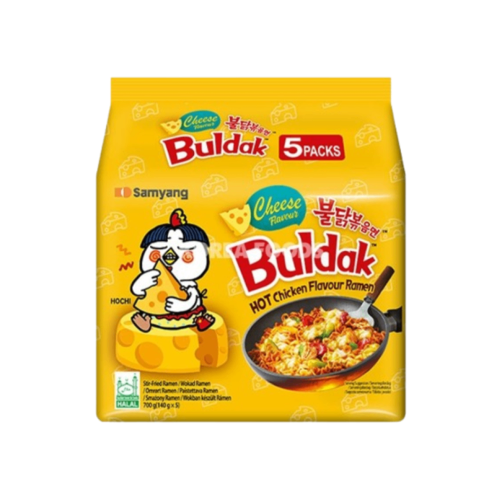 Samyang - Buldak Ramen (5 Pack), Cheese - 700g | Daraz.com.bd