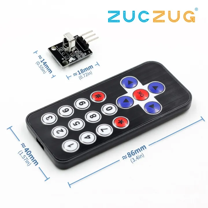 【3C VictoryEagle】1 Wireless Remote Control Module Kits DIY HX1838 ...