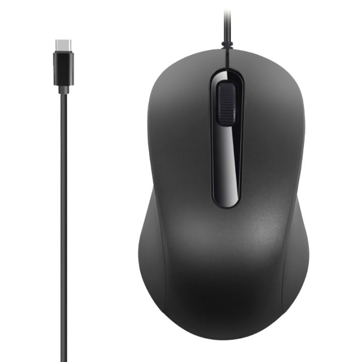 Type C Mouse, USB C Mice Gaming Mouse Ergonomic 3 Buttons 1000DPI for ...
