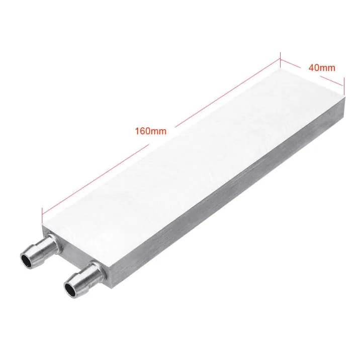 160mm 4 Peltier Water Block Peltier Cooler Aluminum Alloy 160x40x12mm ...