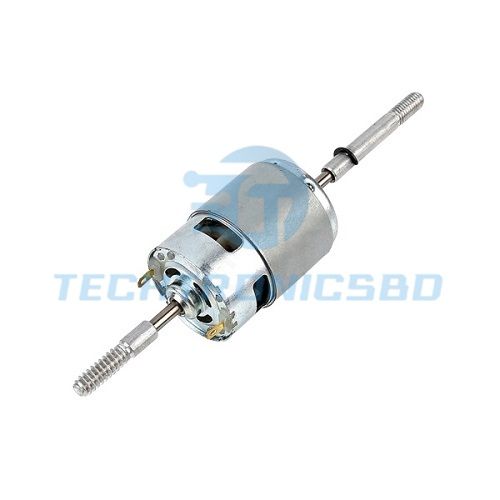 775 12V Metal Long Shaft Motor (8mm Shaft) | High Torque DC Motor for ...