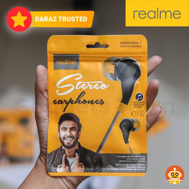 REALME BUDS 2 Wired Earphone | Daraz.com.bd