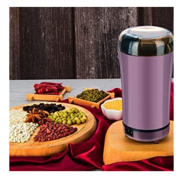 Mini Electric Blender, Coffee Grinder with Brush, Bowl Spice Grinder ...