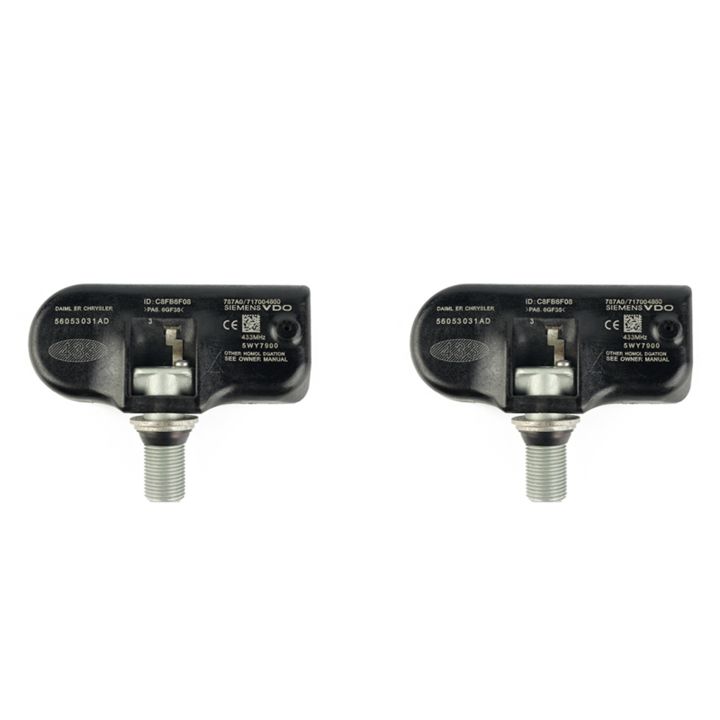 2X 56053031AD for TIRE PRESSURE SENSOR TPMS 433MHz -CH10 | Daraz.com.bd