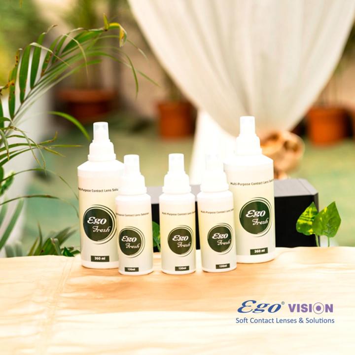 Ego Vision Multi-Purpose Contact Lens Solution (360 ml) | Daraz.com.bd