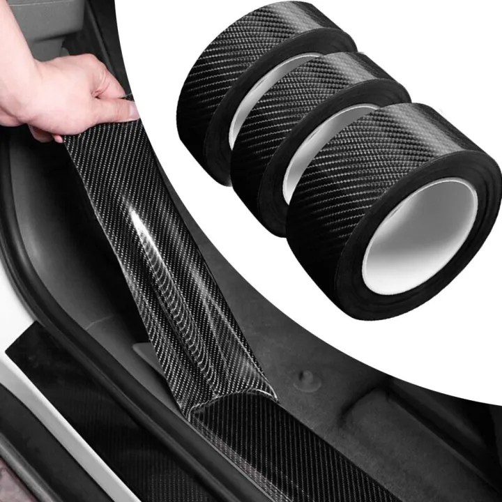 5D Carbon Fiber Car Sticker 5D Carbon Fiber Vinyl Car Stickers Scratch ...