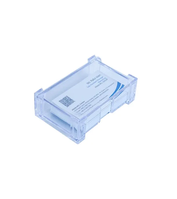 Business Card Holder/Visiting Card Holder Box For Office Table -1Pcs ...