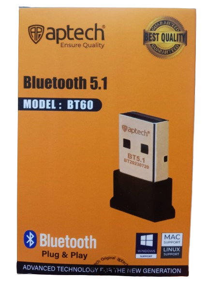 Aptech B60 5.1 Bluetooth USB Dongle | Daraz.com.bd