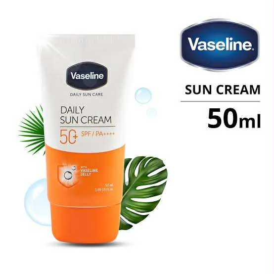 Vaseline Daily Sun Cream 50 plus SPF/PA plus plus plus plus 50 ml ...