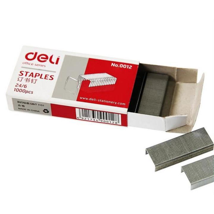 Deli Stapler Pin(24/6) - 1 Box | Daraz.com.bd