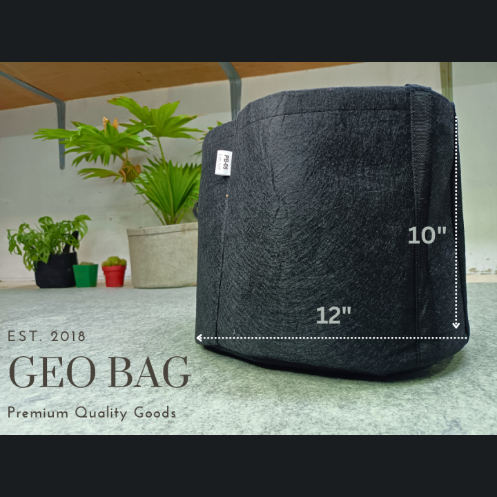 Premium Quality GEO Bag 05 Gallon (Dia 12" Hight 10") -1 PCS / Plant ...
