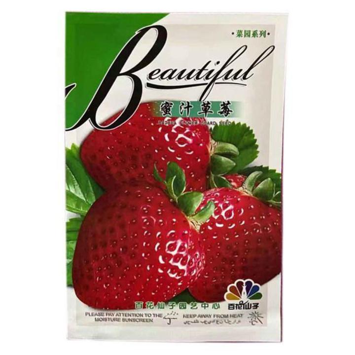 BIG RED STRAWBERRY SEEDS ( INTAKE PACKET ) - 200 PLUS SEEDS | Daraz.com.bd