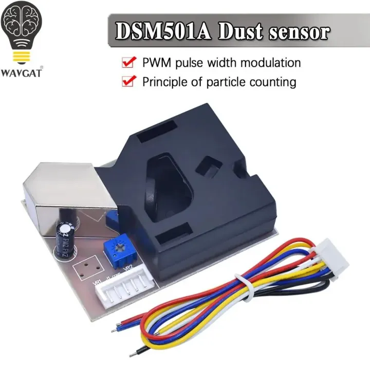 DSM501A Dust Sensor Module PM2.5 Detection Dector For Arduino For Air ...
