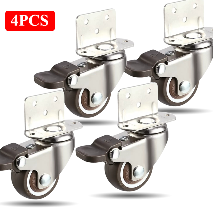 Caster Wheels 4pcs Furniture For Bed Universal Wheel 2inch Table ...