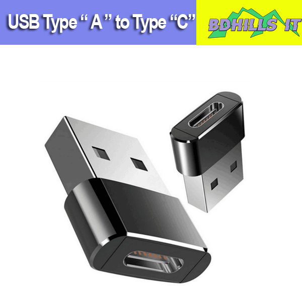 USB C Adapter USB A Male to USB Type C Female Connector Type-c Adapter ...
