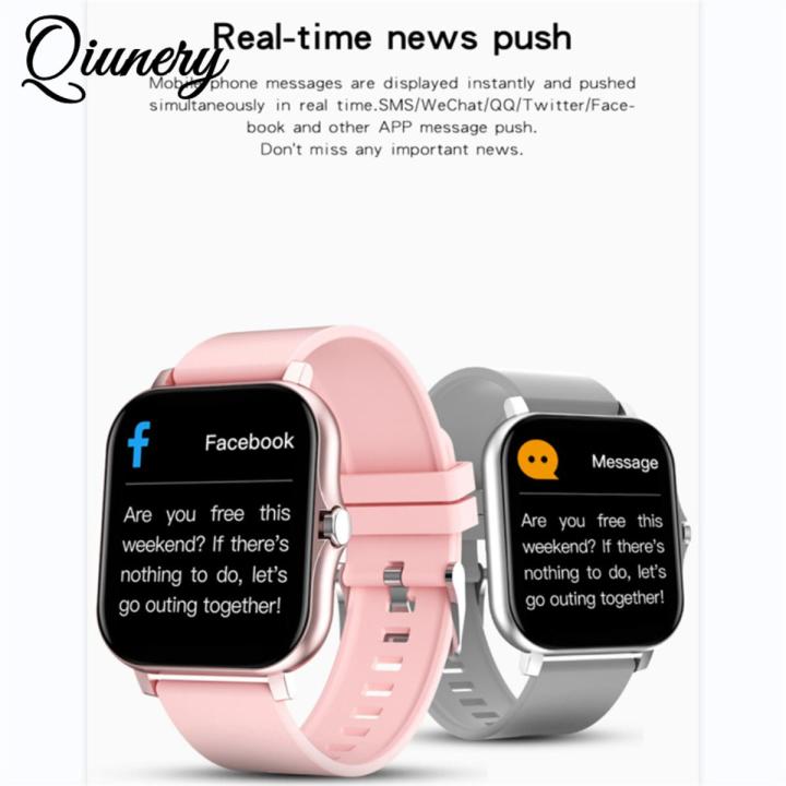 GT20 Smart Watch Heart Rate Sleep Blood Pressure Monitor Watch 1.69” HD ...