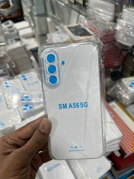 Samsung Galaxy A56 5G Premium Silicone Case Crystal Clear Soft TPU ...