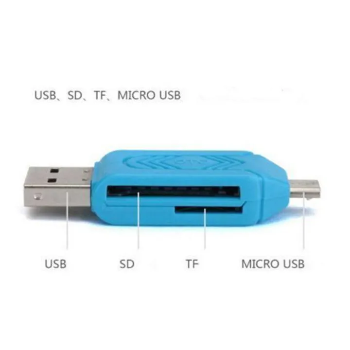 USB 2.0 OTG Memory Card Reader for Android, PC, Laptop | Daraz.com.bd