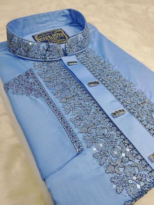 Premium Soft Cotton. Exclusive New Panjabi Design.Stylish and Trendy ...