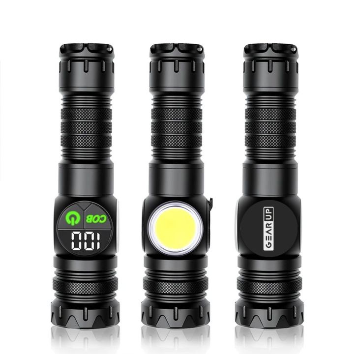 7000 Lumen Battery Indicator 30w LED 1200m Long Range Strong Light LED ...