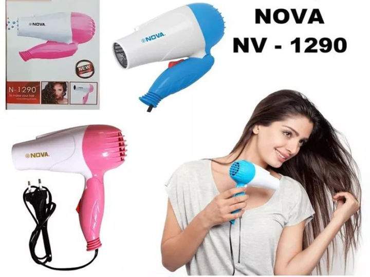 Portable Foldable Nova Mini hair dryer 1000 Watt | Daraz.com.bd
