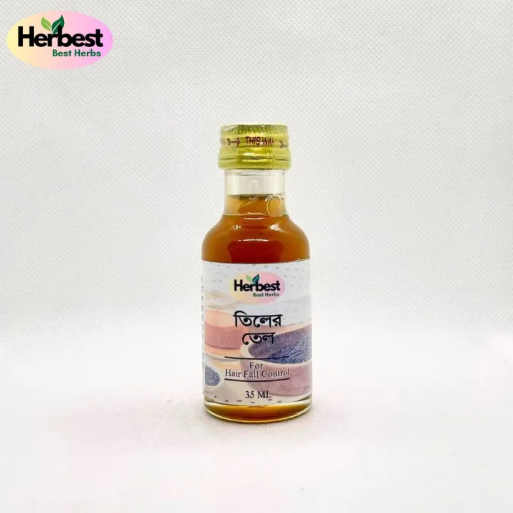 Cold Pressed SESAME OIL / Tiler Tel - 35ml | Daraz.com.bd